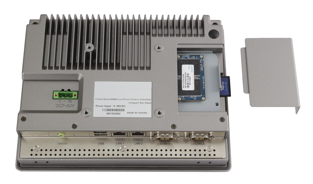 8" Fanless Panel PC with Intel N2930, Flat Display, Compact Size – ELT IPC