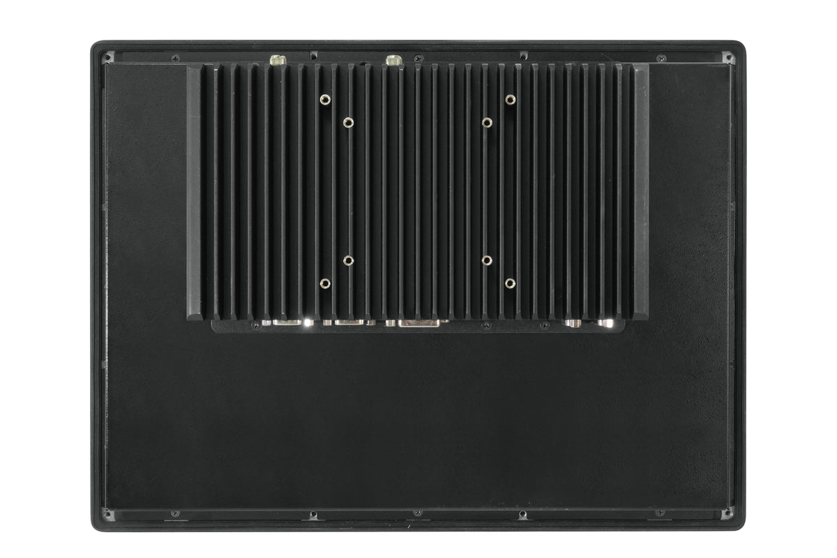15" Fanless panel PC with 4x COM, wide-range DC input – ELT IPC